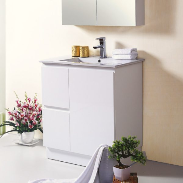 Aulic Carita 1500mm Natural Timber Wall Hung Vanity in Melbourne | Topware