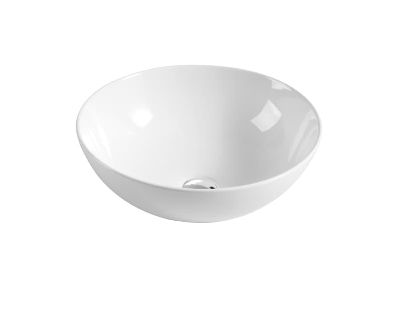 Buy ETERNAL 400 mm Round Above Counter Basin Gloss White